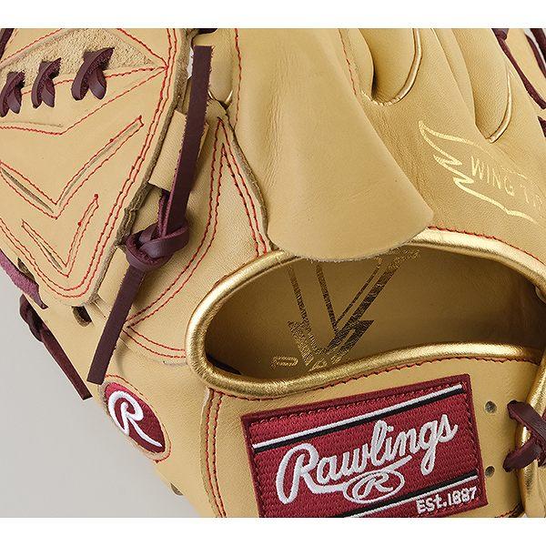 交換無料 野球 グローブ 軟式 大人 左投げ ローリングス HYPER TECH COLOR SYNC 投手用 サイズ11.75 キャメル ベージュ GR3HTCA15W 型付け可能(G ...