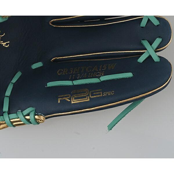 野球 軟式グローブ 大人 ローリングス HYPER TECH COLOR SYNC 投手用 グローブ 右投用 ネイビー サイズ11.75 GR3HTCA15W 型付け可能(G ...