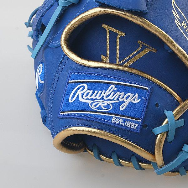 HYPER TECH（ローリングス） 野球 軟式グローブ 大人 ローリングス TECH COLOR SYNC 投手用 グラブ 左投用 ロイヤル サイズ11.75 GR3HTCA15W 型付け ...