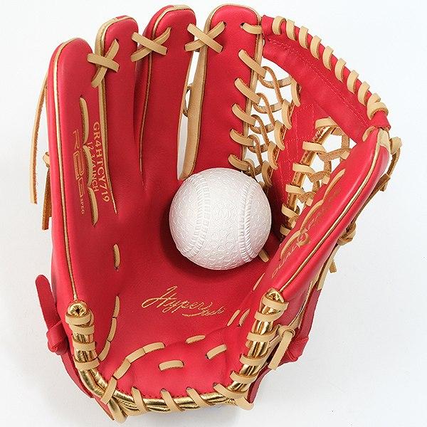 HYPER TECH（ローリングス） 交換無料 野球 グローブ 軟式 ローリングス TECH COLOR SYNC 外野手用 左投げ 12.75 GR4HTCY719 型付け可能(G ...