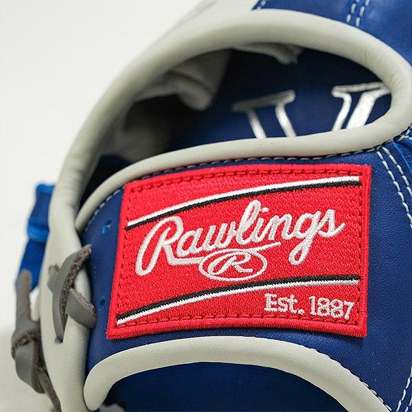 Rawlings 交換無料 野球 グローブ 軟式 大人 右投げ ローリングス HYPER TECH MLB TEAM オールラウンド サイズ11.75 ドジャース GR5HTMN55W 型付け ...