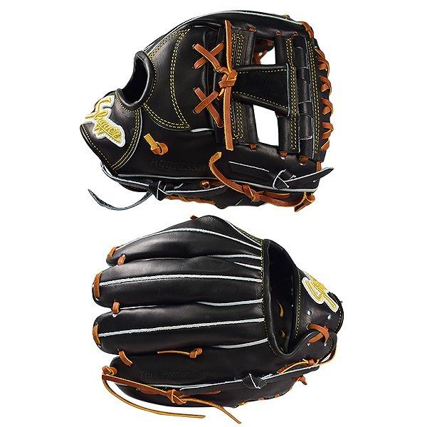久保田スラッガー グローブ 野球 硬式 KSG-AR4型 内野手用 右投用 LT21-GH4 限定モデル 一般用 大人 高校野球対応 グラブ袋つき 交換無料 :lt21-gh4-bk-lh ...