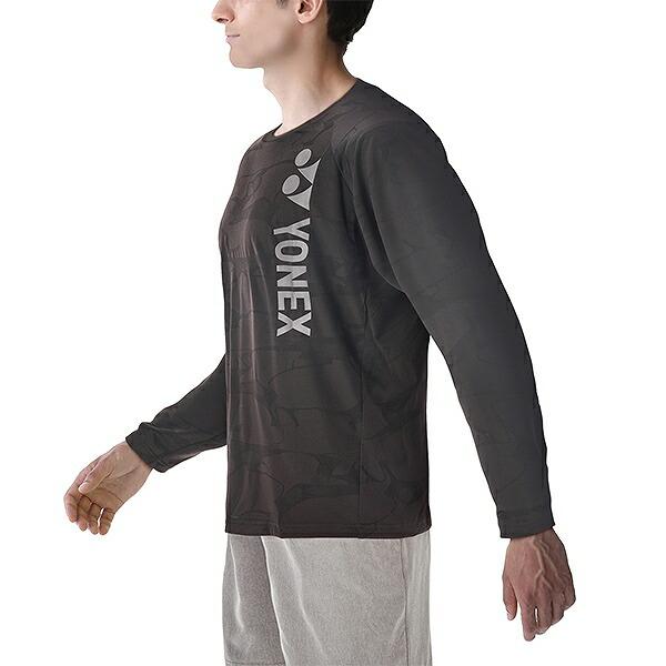 ヨネックス テニス バドミントン ユニロングTシャツ メンズ レディース テニスウェア プラクティスTシャツ 長袖 Tシャツ UVカット ...