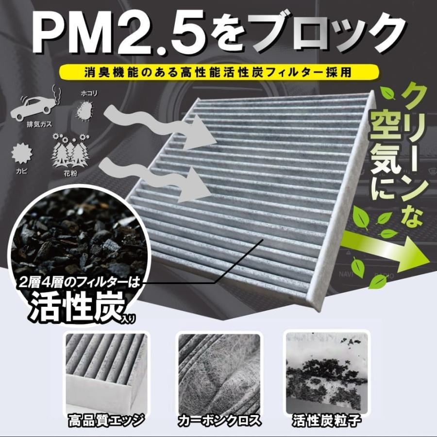 エアコンフィルター 車 フォレスター DBA-SJ5 最強特殊5層 スバル : BC STORE - 通販 - Yahoo!ショッピング