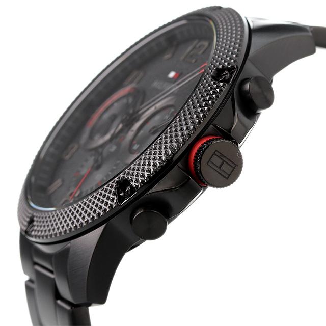 TOMMY HILFIGER トミー ヒルフィガー クオーツ 腕時計 メンズ 1792030 アナログ ブラック 黒 : Infinitown ...