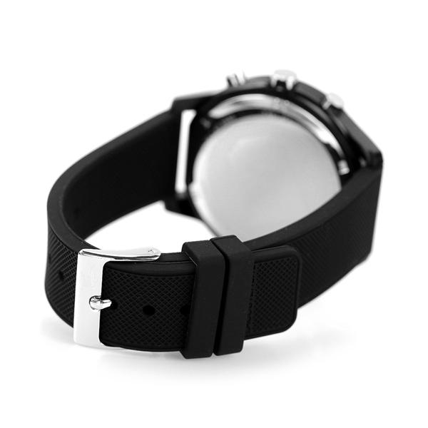 LACOSTE ラコステ 時計 44mm クオーツ メンズ 腕時計 2010972 オールブラック 黒 : Infinitown - 通販 ...