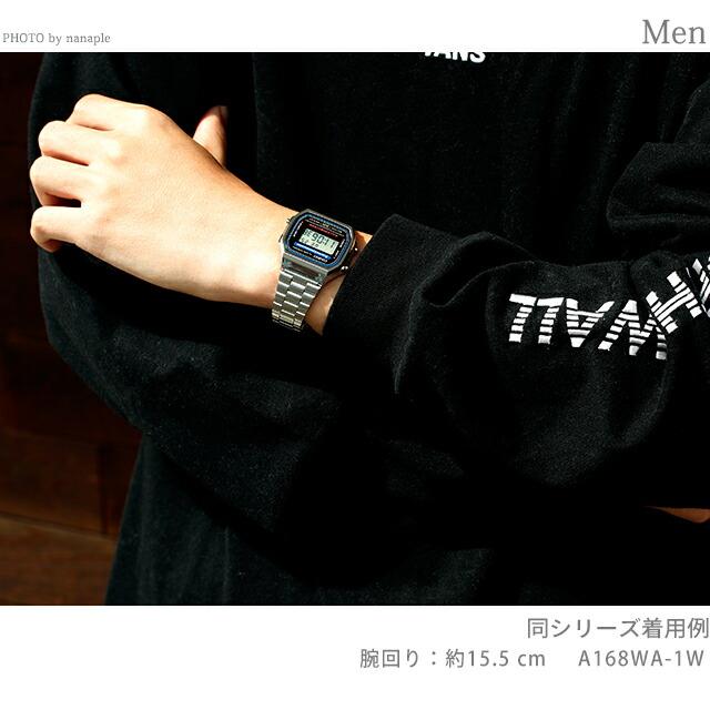 CASIO カシオ A168WA-8AY ビンテージ チプカシ メンズ 腕時計 ブランド casio デジタル : Infinitown ...