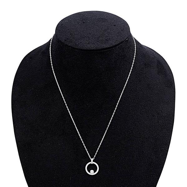 SWAROVSKI スワロフスキー 5198686 クリスタル サークル ペンダント ネックレス : Infinitown - 通販 ...