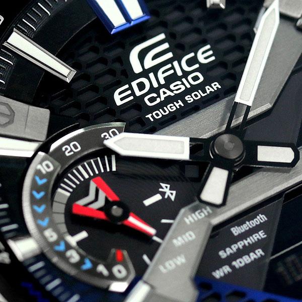 EDIFICE（CASIO） カシオ エディフィス EDIFICE ワールドタイム 腕時計 ECB-S100DC-2ADF CASIO ブラック×ブルー : Infinitown - 通販 ...