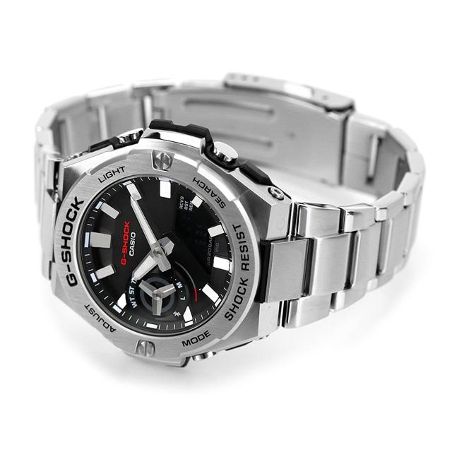 G-SHOCK Gショック ソーラー GST-B500D-1A Gスチール GST-B500シリーズ ワールドタイム メンズ 腕時計 カシオ casio ブラック :GST-B500D ...