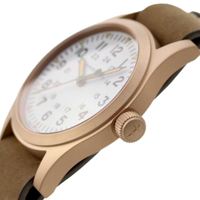 KHAKI FIELD ハミルトン カーキ フィールド メカニカル ブロンズ 38mm 手巻き 腕時計 ブランド メンズ チタン ...