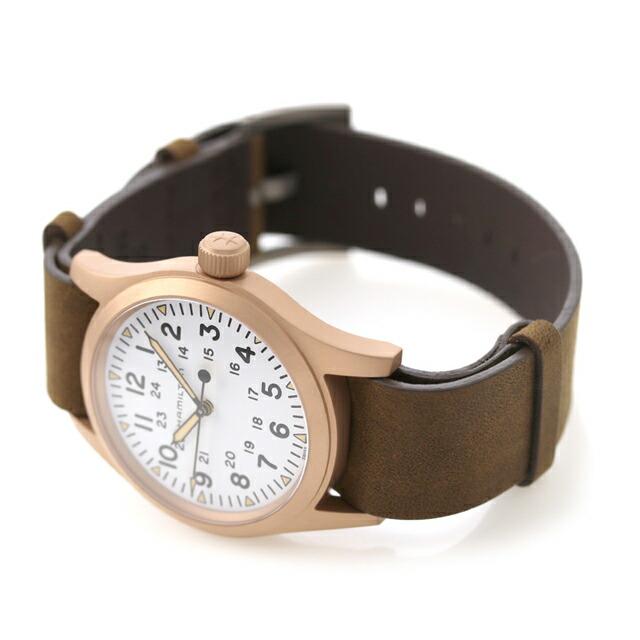 KHAKI FIELD ハミルトン カーキ フィールド メカニカル ブロンズ 38mm 手巻き 腕時計 ブランド メンズ チタン ...
