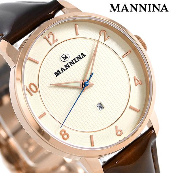 マンニーナ MANNINA メンズ 腕時計 ラウンド 38mm クオーツ 替えベルト付 MNN001-03 : Infinitown - 通販 ...