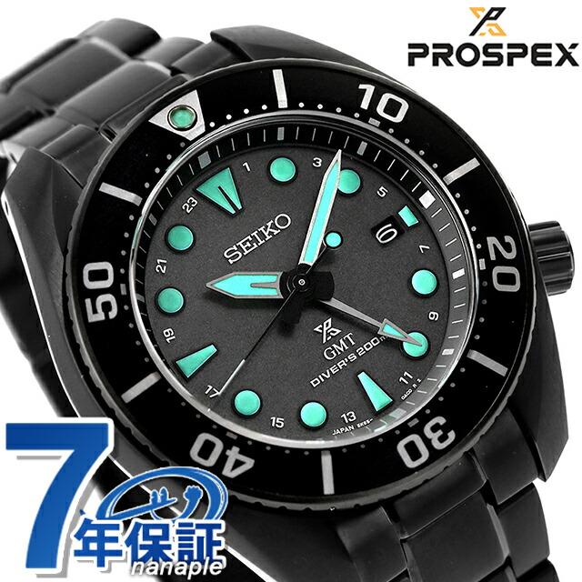 PROSPEX セイコー プロスペックス ダイバースキューバ ソーラー 腕時計 ブランド メンズ GMT ミニタートル SEIKO ...