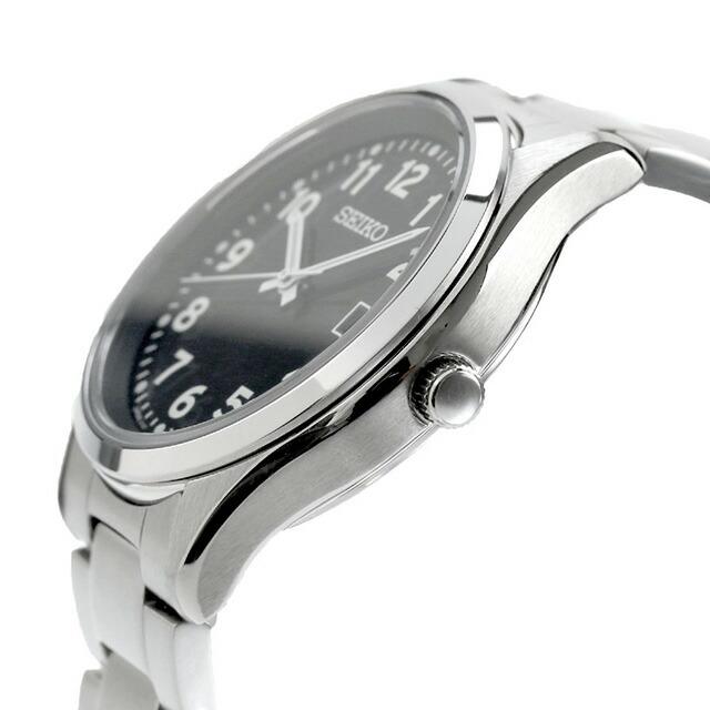 SEIKO SELECTION セイコーセレクション アラビア Sシリーズ ソーラー 腕時計 ブランド 見やすい 数字だけ 数字大きい ...