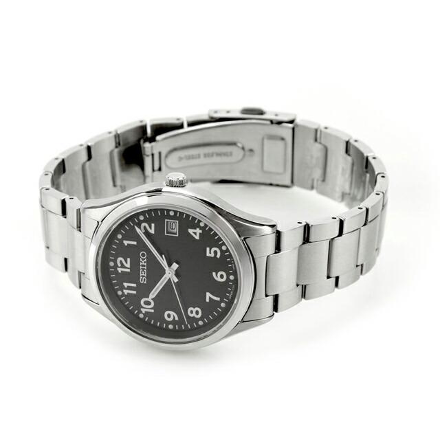 SEIKO SELECTION セイコーセレクション アラビア Sシリーズ ソーラー 腕時計 ブランド 見やすい 数字だけ 数字大きい ...