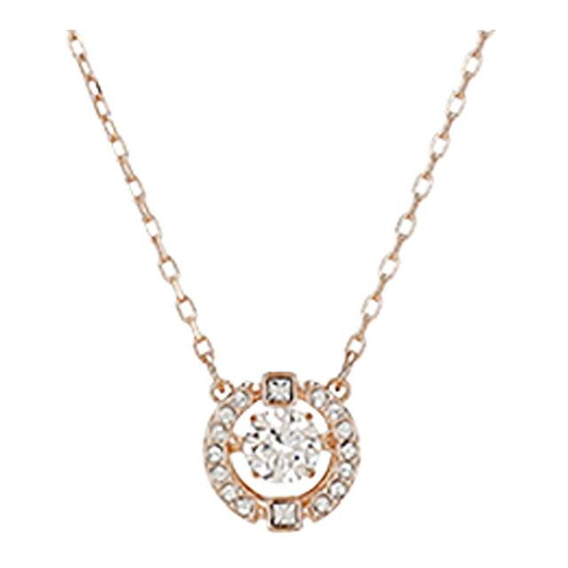 SWAROVSKI スワロフスキー ネックレス レディース ブランド 5294870 ピンクゴールド : Infinitown - 通販 ...