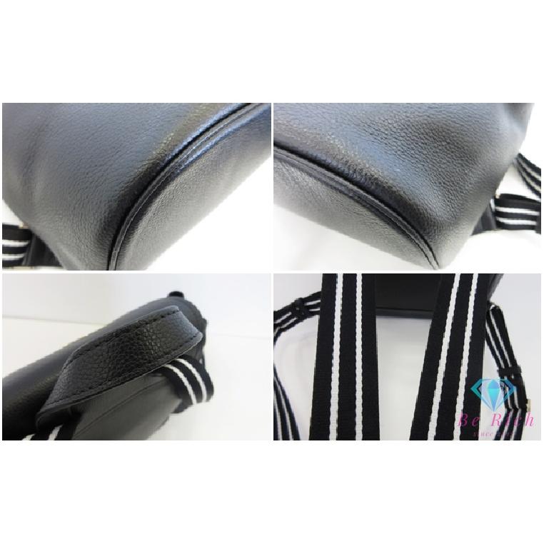 kate spade NEW YORK ケイトスペード ロージー ミディアム フラップ バックパック リュック KB714 黒 ブラック ぺ ...