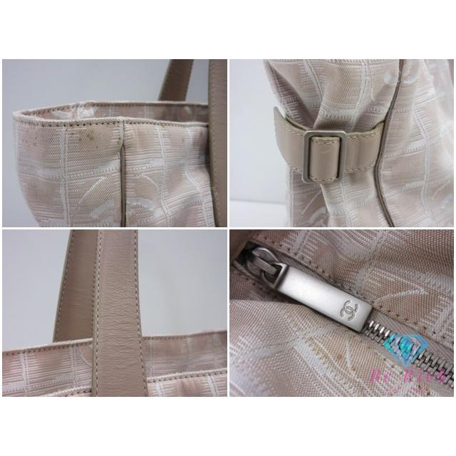 ニュートラベルライン シャネル CHANEL ニュー トラベルライン トート GM A15825 ベージュ ココマーク CC ロゴ ショルダーバッグ【中古】【送料無料】bk10262 : ビー ...