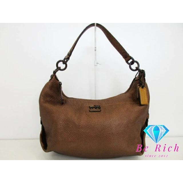 COACH コーチ 2way ハンドバッグ 14304 マディソン レザー ヘイリー ブロンズ ロゴ ショルダーなし 肩掛け バッグ 鞄 ...
