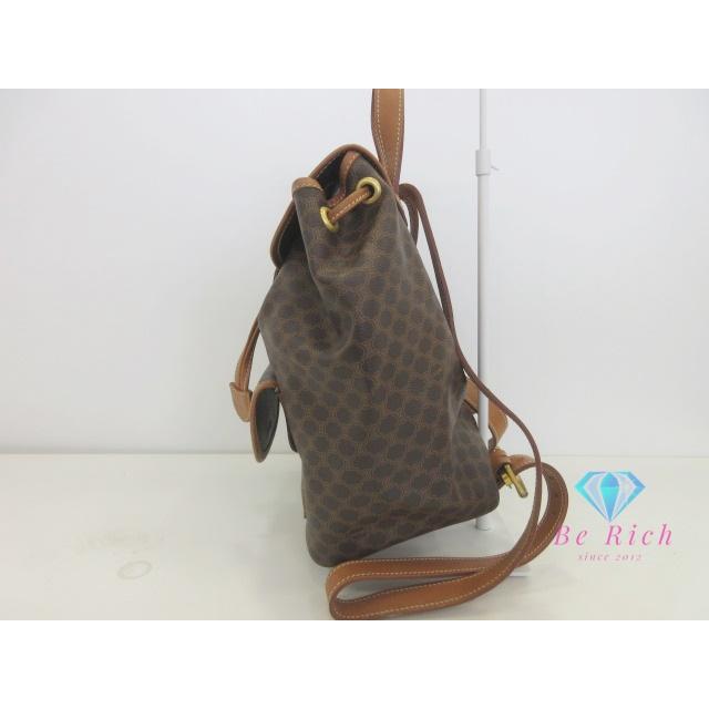 CELINE セリーヌ ミニ リュック C.E06.2 マカダム PVC レザー 茶 ブラウン バックパック ヴィンテージ 【中古】【送料無料】 bk9875 : ビーリッチヤフー店 - 通販 ...