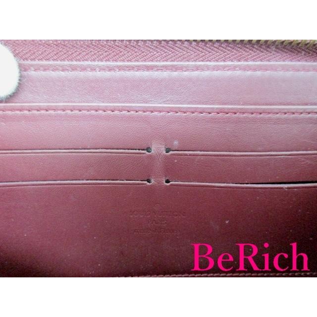ルイ ヴィトン LOUIS VUITTON モノグラム ヴェルニ ジッピー ウォレット M91536 ルージュ フォー ヴィスト 二つ折り財布 ...