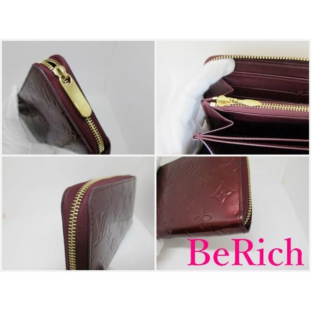 ルイ ヴィトン LOUIS VUITTON モノグラム ヴェルニ ジッピー ウォレット M91536 ルージュ フォー ヴィスト 二つ折り財布 ...