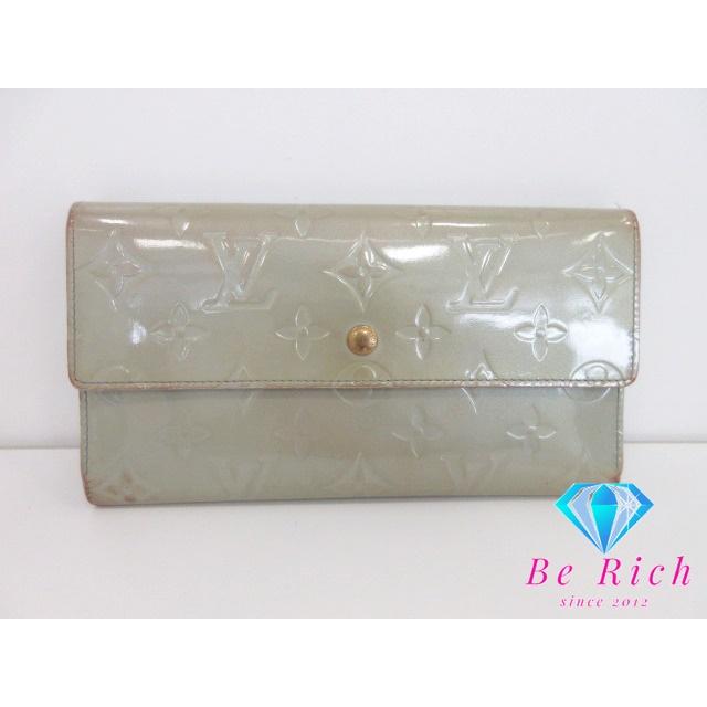 ルイ ヴィトン LOUIS VUITTON 三つ折り 長財布 モノグラム ヴェルニ ポルト トレゾール インターナショナル M91245【中古 ...