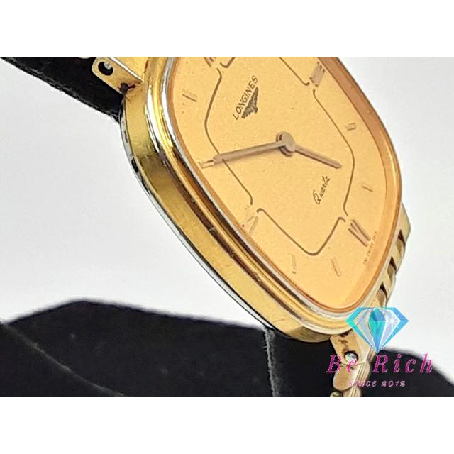 FLAGSHIP（LONGINES） ロンジン LONGINES フラッグシップ メンズ 腕時計 150 3418 スクエア ゴールド SS GP ブレス アナログ QZ クォーツ 【中古 ...