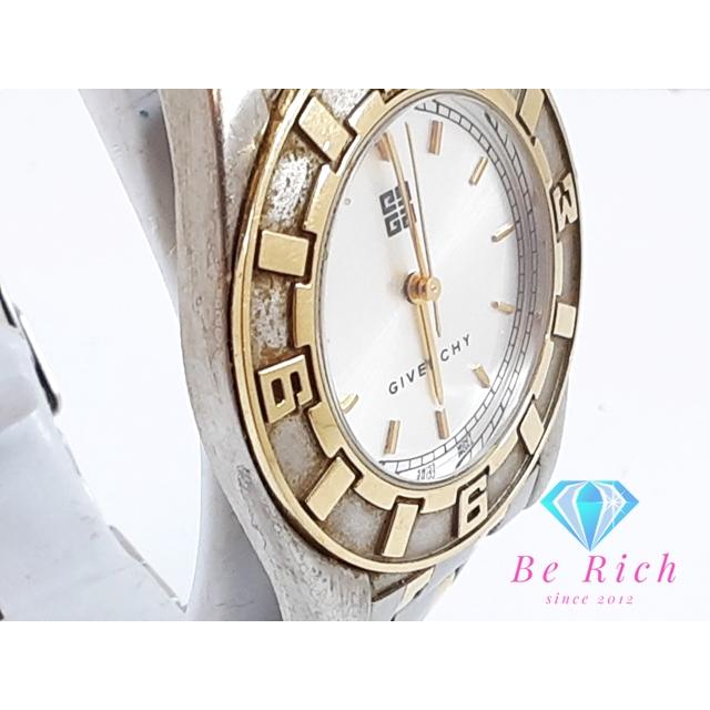 GIVENCHY（ジバンシィ） メンズ 腕時計 SD.18.XIV シルバー ゴールド SS ブレス アナログ クォーツ QZ ウォッチ ジバンシー 【中古】 bt3148 : ビーリッチ ...