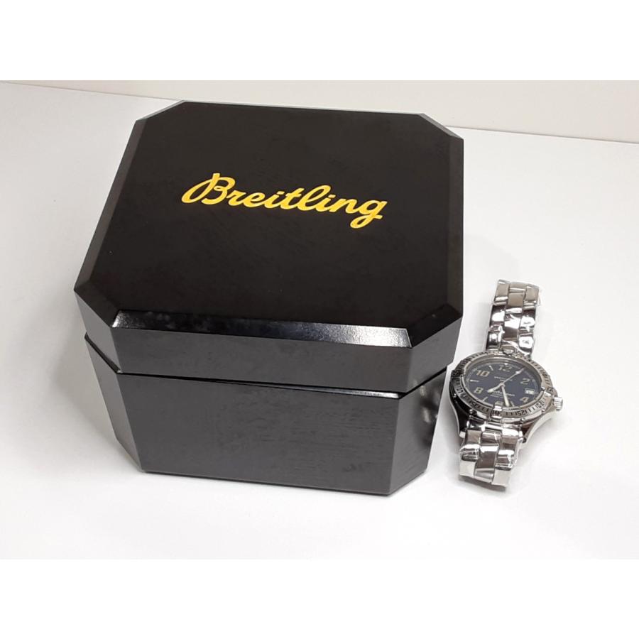 コルト OH 仕上 済 ブライトリング BREITLING オーシャン A17050 自動巻き メンズ 腕時計 デイト【中古】【送料無料 ...