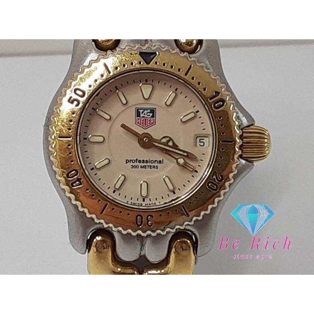 TAG HEUER タグホイヤー セル プロフェッショナル 200M レディース 腕時計 デイト WG1421-0 SS GP クォーツ QZ【中古】【送料無料】bt3378 : ビーリッチ ...