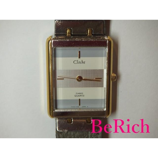 カシオ CASIO cloche レディース 腕時計 MH-805G グレー 文字盤 SS レザー バンド アナログ クォーツ QZ ウォッチ ...