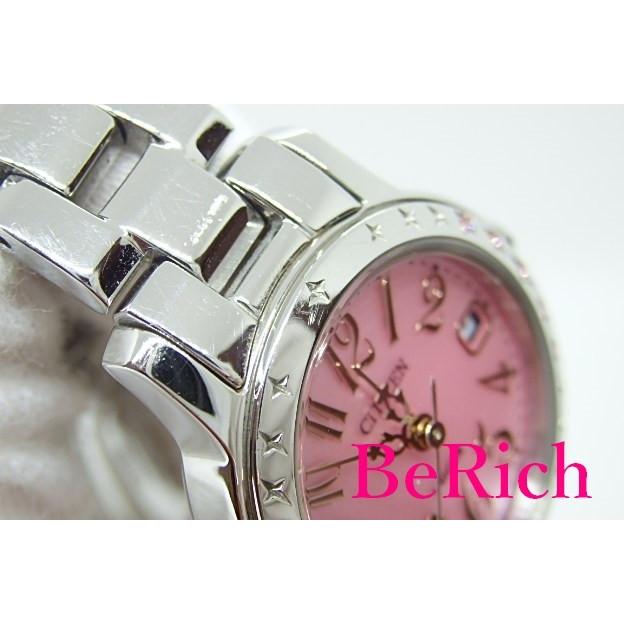 wicca シチズン CITIZEN ウィッカ Wicca レディース 腕時計 デイト E011-S049288 ピンク 文字盤 SS ブレス アナログ クォーツ【中古】ht2816 : ビー ...