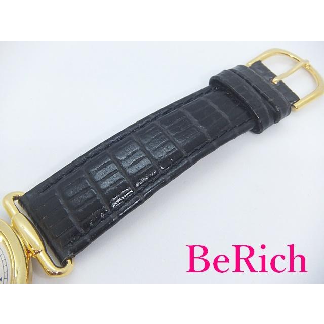 ラフォーレ LAFORRE メンズ 腕時計 白 ホワイト ゴールド 文字盤 SS レザー 黒 ブラック アナログ クォーツ QZ ウォッチ ...