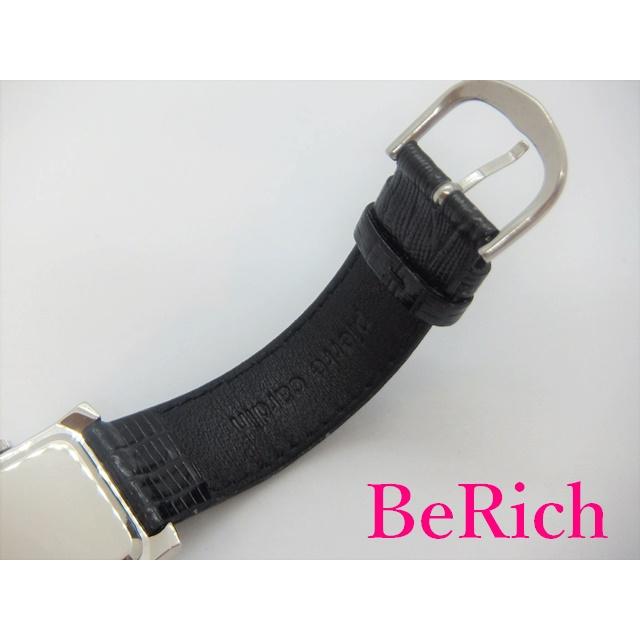 pierre cardin ピエール カルダン PIERRE CARDIN メンズ 腕時計 白 ホワイト 文字盤 SS レザー 黒 ブラック ...