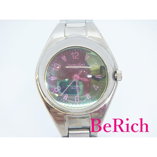 ジョニーブルース Jhonny Blues レディース 腕時計 緑 グリーン 文字盤 SS シルバー アナログ クォーツ QZ ウォッチ ...