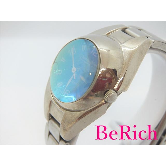 ジョニーブルース Jhonny Blues レディース 腕時計 緑 グリーン 文字盤 SS シルバー アナログ クォーツ QZ ウォッチ ...