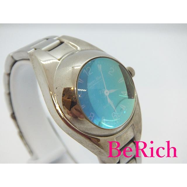 ジョニーブルース Jhonny Blues レディース 腕時計 緑 グリーン 文字盤 SS シルバー アナログ クォーツ QZ ウォッチ ...