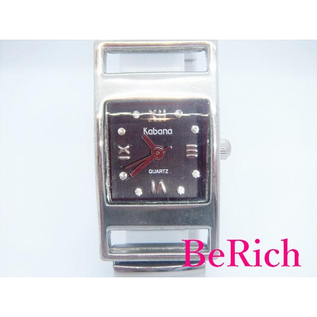 カバナ kabana レディース 腕時計 黒 ブラック 文字盤 SS シルバー アナログ クォーツ QZ ウォッチ 【中古】 ht3468 : ビーリッチヤフー店 - 通販 - Yahoo ...