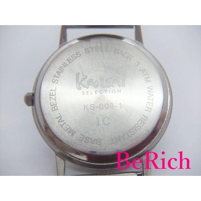 kansai yamamoto カンサイ セレクション KANSAI Serection メンズ 腕時計 KS-003-1 アイボリー 文字盤 ...