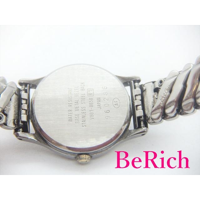SEIKO セイコー アルバ ALBA レディース 腕時計 V801-0650 グレー 文字盤 SS シルバー 【中古】ht3956 : ビー ...