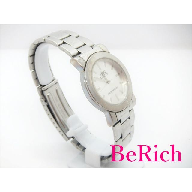アン クライン ANNE KLEIN ペア 腕時計 AL21E シルバー 文字盤 SS QZ クォーツ レディース メンズ ウォッチ 【中古 ...