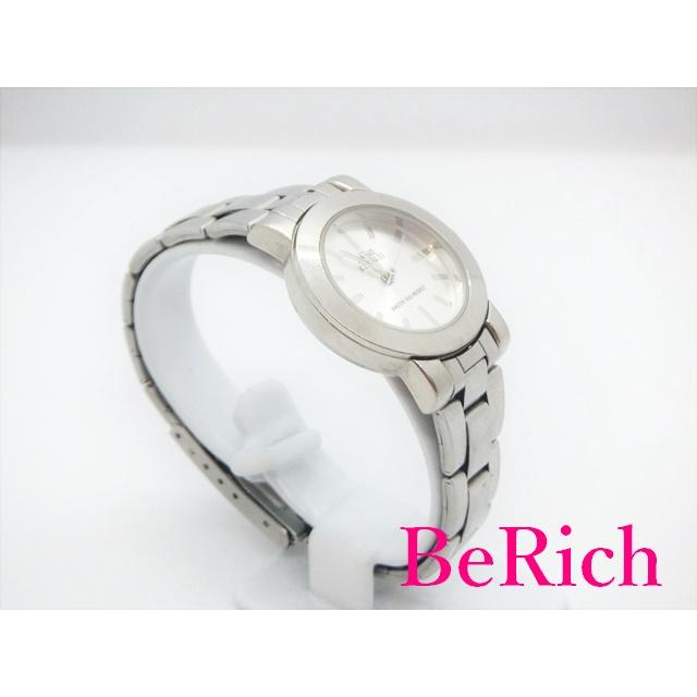 アン クライン ANNE KLEIN ペア 腕時計 AL21E シルバー 文字盤 SS QZ クォーツ レディース メンズ ウォッチ 【中古 ...