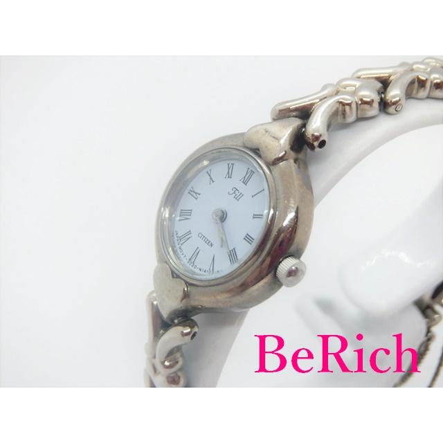 CITIZEN シチズン レディース 腕時計 3220-S36645 水色 ブルー SS シルバー Fill アナログ クォーツ ウォッチ 【中古】 ht3982 : ビーリッチヤフー店 ...