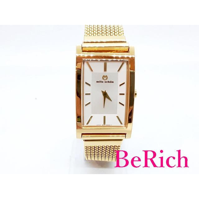 mila schon ミラショーン mira レディース 腕時計 9620-H15416 シルバー 文字盤 SS ゴールド アナログ ウォッチ ...