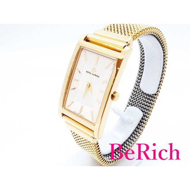 ミラショーン mira schon レディース 腕時計 9620-H15416 シルバー 文字盤 SS ゴールド アナログ ウォッチ 【中古 ...