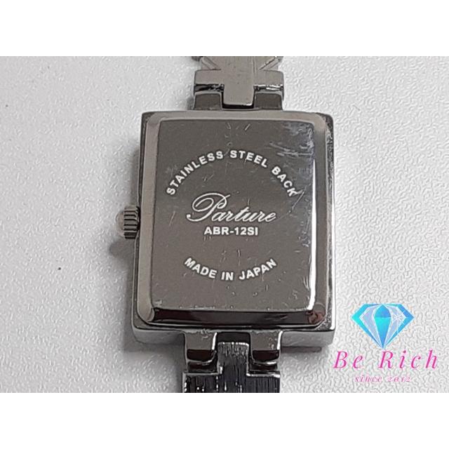 パーチャー Parture レディース 腕時計 ABI+12SI 白 ホワイト シルバー SS アナログ クォーツ QZ ウォッチ 【中古 ...