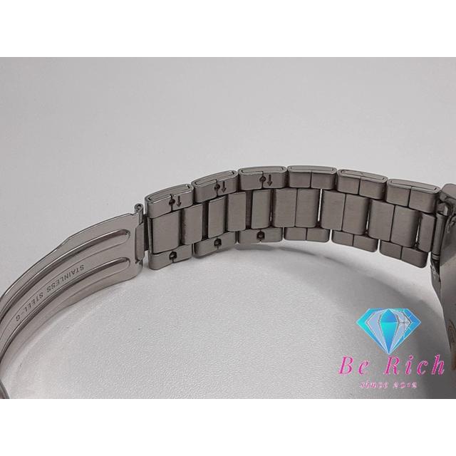 SEIKO セイコー クロノグラフ メンズ 腕時計 デイト 7T92-0CC0 黒 ブラック シルバー SS クォーツ ウォッチ 【中古 ...