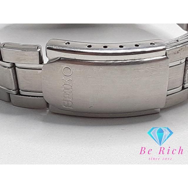 SEIKO セイコー クロノグラフ メンズ 腕時計 デイト 7T92-0CC0 黒 ブラック シルバー SS クォーツ ウォッチ 【中古 ...